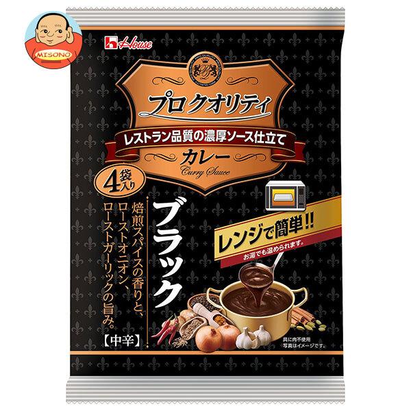 ハウス食品 プロ クオリティ ビーフカレー 4袋入り ブラック 540g(135g×4袋)×6個入 : a310-325 : 味園サポート ヤフー店 - 通販 - Yahoo!ショッピング
