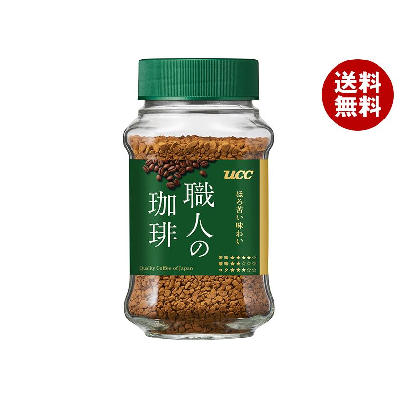 職人の珈琲 UCC ほろ苦い味わい 66g瓶×12本入×(2ケース)｜ 送料無料 : MISONOYA ヤフー店 - 通販 - Yahoo!ショッピング