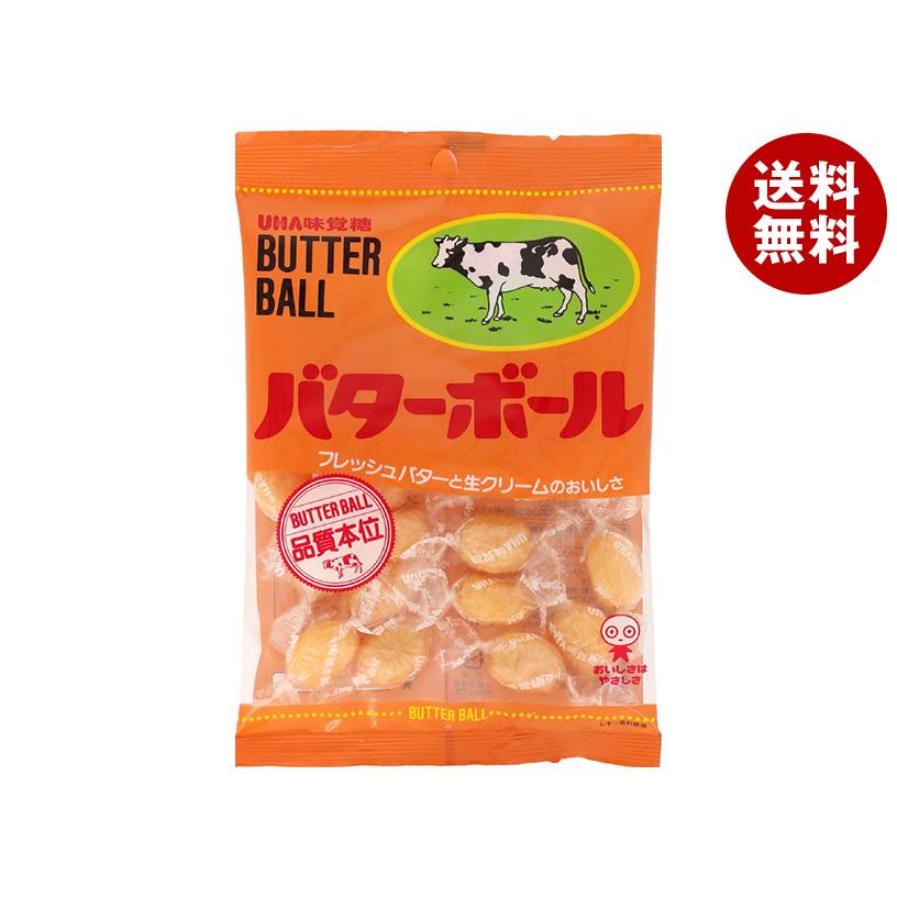UHA味覚糖 バターボール 104g×6袋入×(2ケース)｜ 送料無料 : MISONOYA ヤフー店 - 通販 - Yahoo!ショッピング