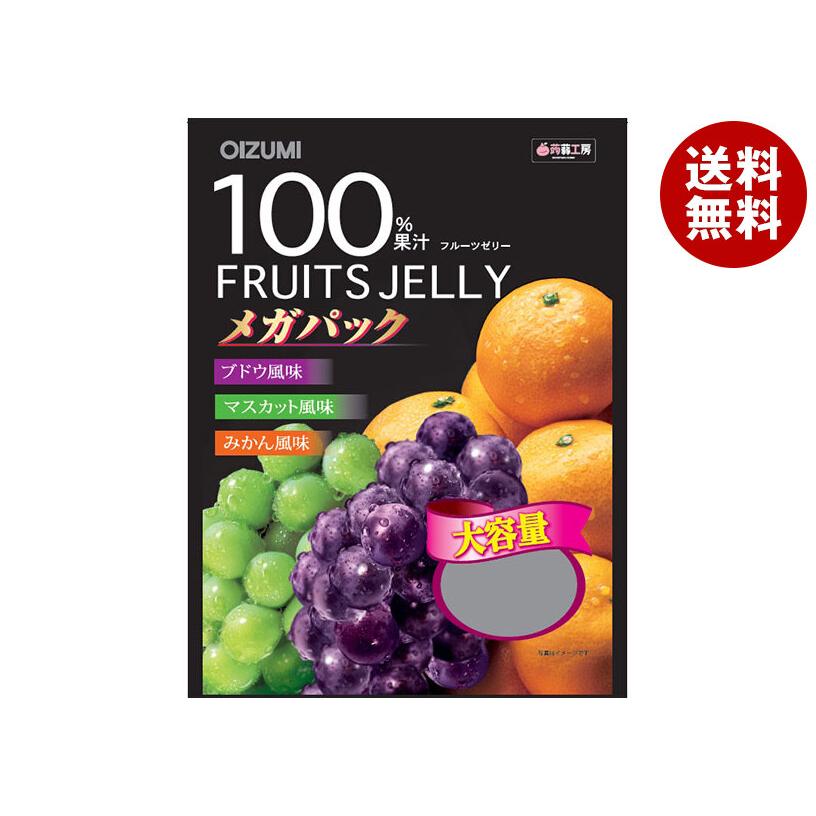 オーイズミ下仁田 果汁100%ゼリー メガパック 720g×6袋入×(2ケース)｜ 送料無料 : MISONOYA ヤフー店 - 通販 - Yahoo!ショッピング