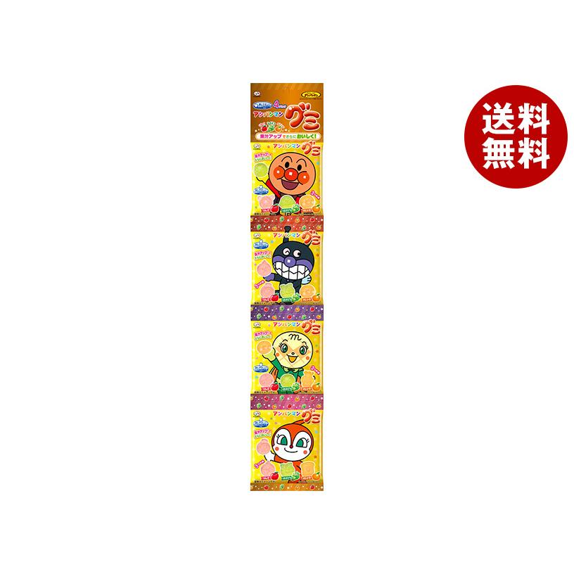 不二家 アンパンマングミ4連 84g(21g×4)×10袋入｜ 送料無料 : MISONOYA ヤフー店 - 通販 - Yahoo!ショッピング