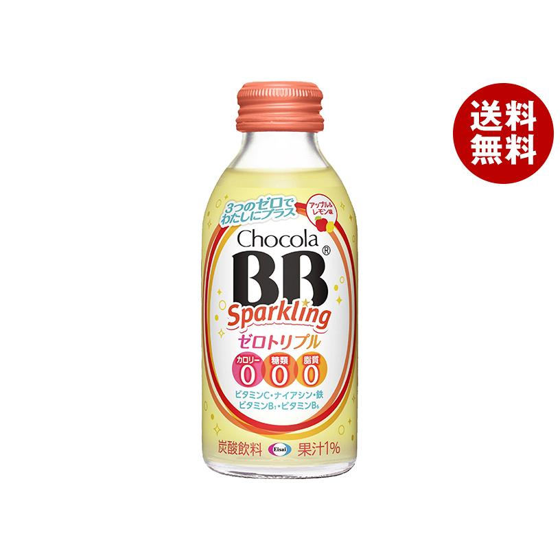 エーザイ チョコラBB スパークリング ゼロトリプル 140ml瓶×24本入｜ 送料無料 : MISONOYA ヤフー店 - 通販 - Yahoo!ショッピング