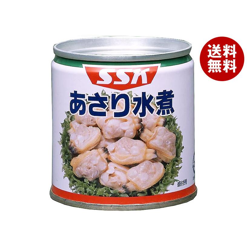 清水食品 SSK あさり水煮 180g缶×24個入×(2ケース)｜ 送料無料 : MISONOYA ヤフー店 - 通販 - Yahoo!ショッピング