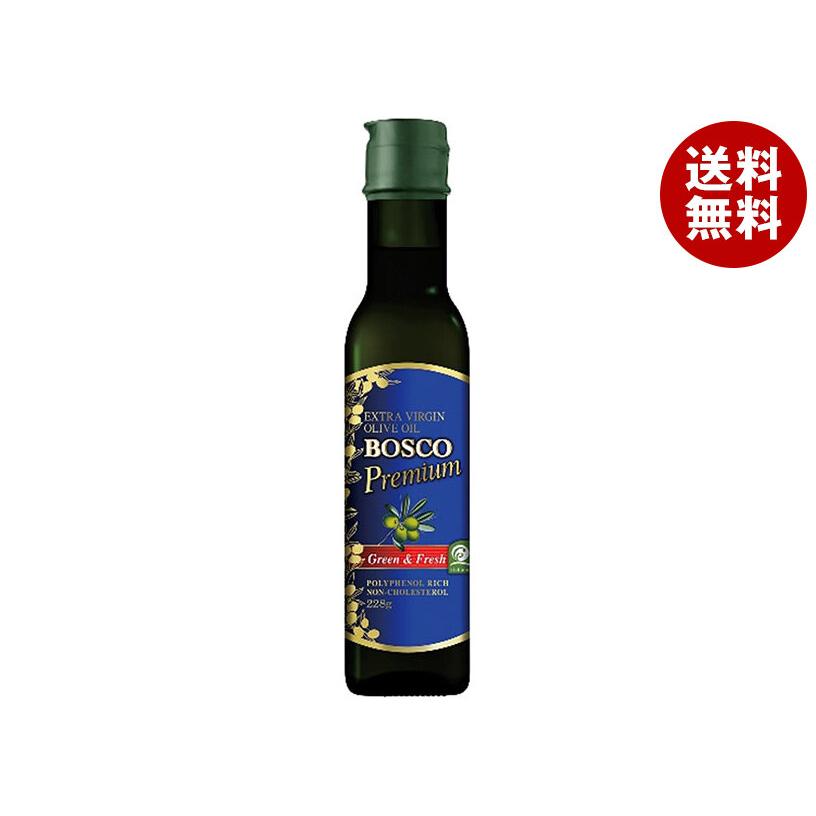 日清オイリオ BOSCO(ボスコ) プレミアムエキストラバージンオリーブオイル 228g瓶×12本入×(2ケース)｜ 送料無料 : MISONOYA ヤフー店 - 通販 - Yahoo!ショッピング