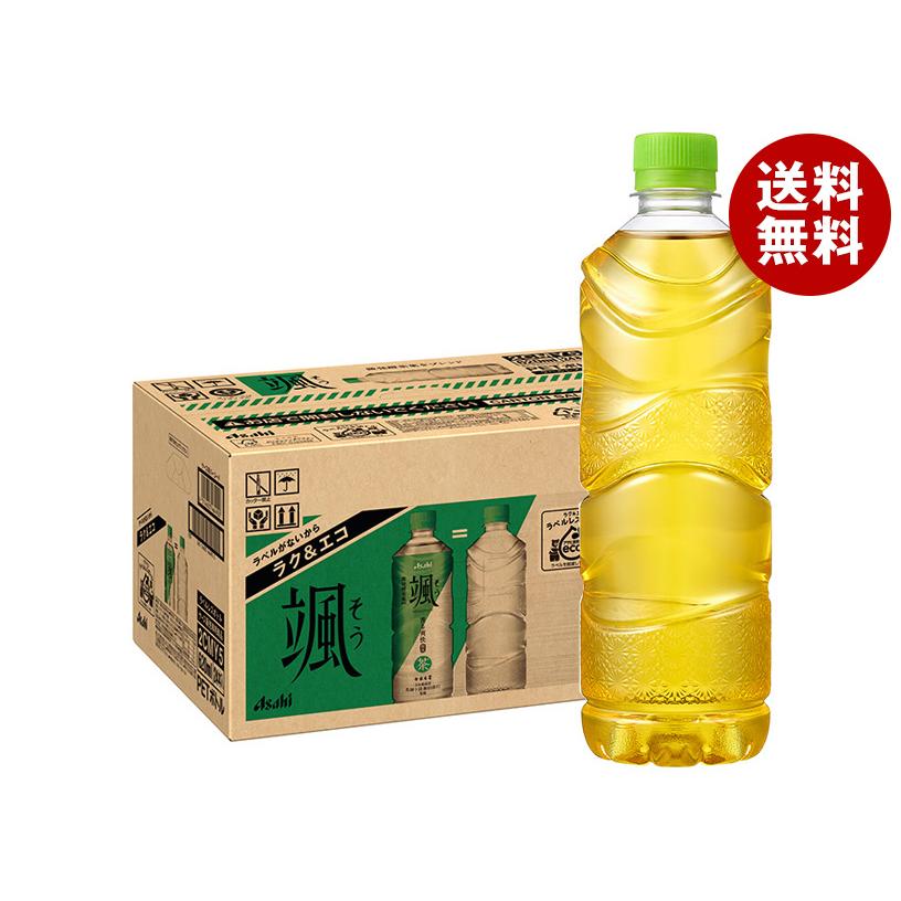 アサヒ アサヒ飲料 颯 ラベルレスボトル 620mlペットボトル×24本入｜ 送料無料 : MISONOYA ヤフー店 - 通販 - Yahoo!ショッピング