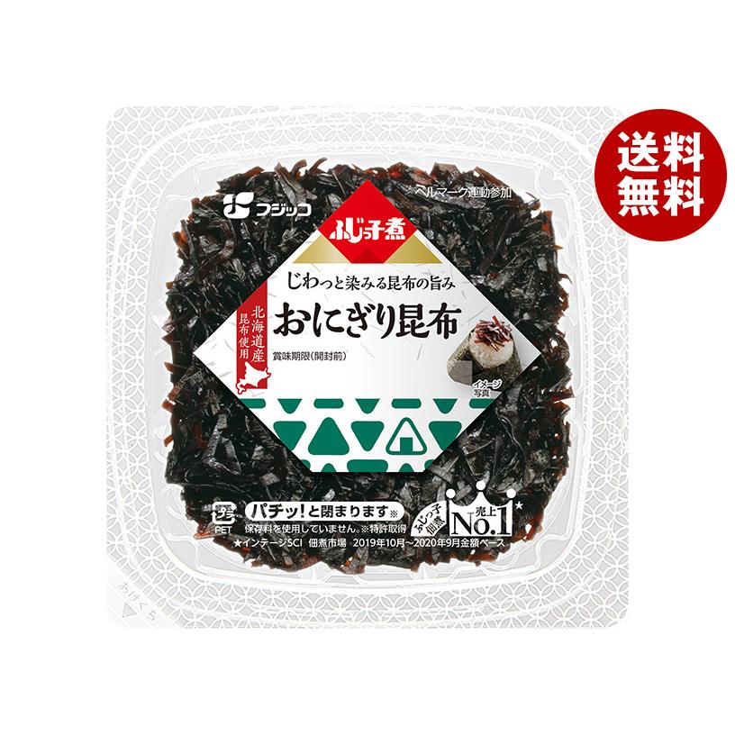 フジッコ ふじっ子煮 おにぎり昆布 74g×24(12×2)個入｜ 送料無料 : MISONOYA ヤフー店 - 通販 - Yahoo!ショッピング