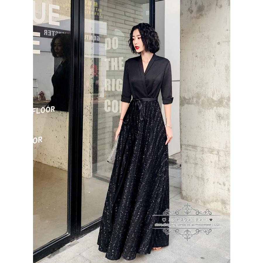 カラードレス カクテルドレス ロングドレス パーティードレス 発表会