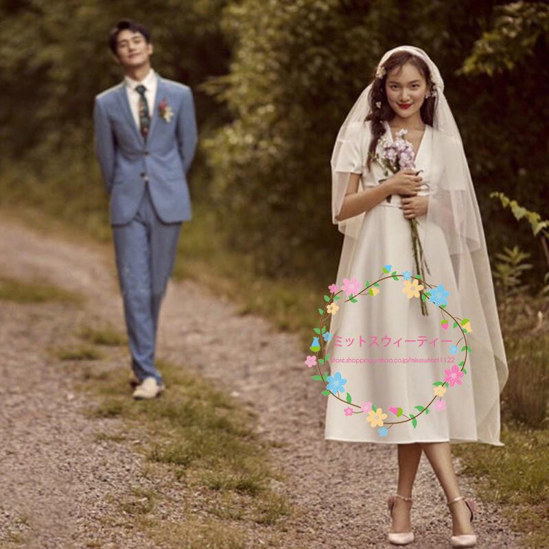 ウェディングドレス カクテルドレス パーティードレス 結婚式 タイト