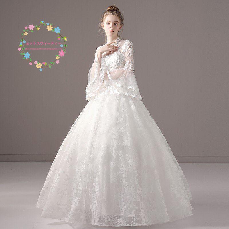 ウェディングドレス 安い 長袖 結婚式 ブライダル ドレス 花嫁 ウェディングドレス 安い 長袖 結婚式 ブライダル ドレス 花嫁