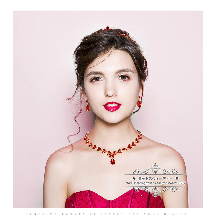 ウエディング ヘアアクセサリー ティアラ ネックレス イヤリング ウエディング ヘアアクセサリー ティアラ ネックレス イヤリング