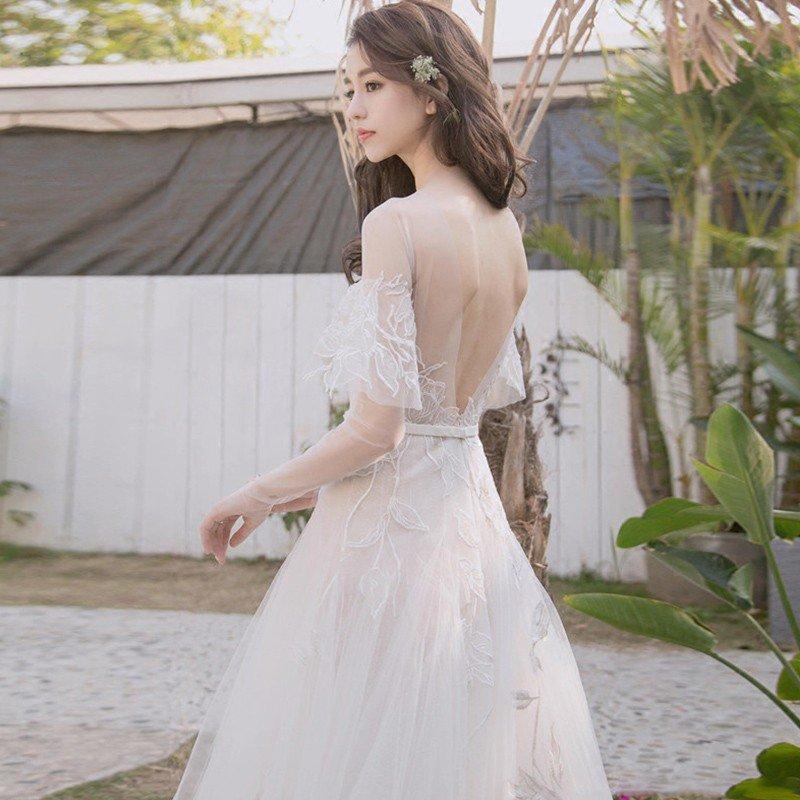 ウエディングドレス aライン 長袖 安い ウェディングドレス 花嫁 ウエディングドレス aライン 長袖 安い ウェディングドレス 花嫁