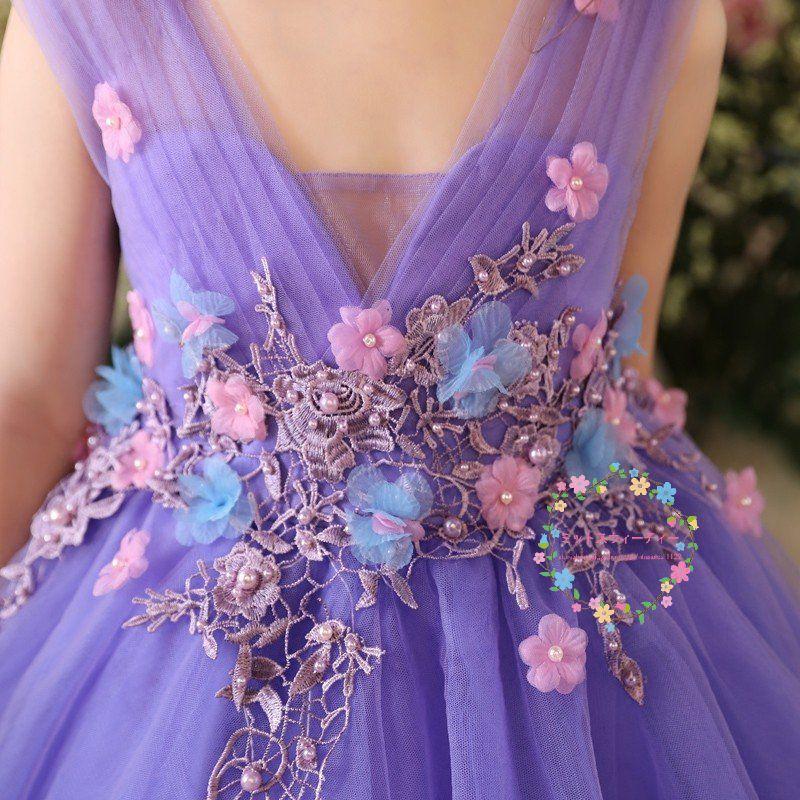 子供ドレス ピアノ発表会 安い キッズドレス ロングドレス 入園式