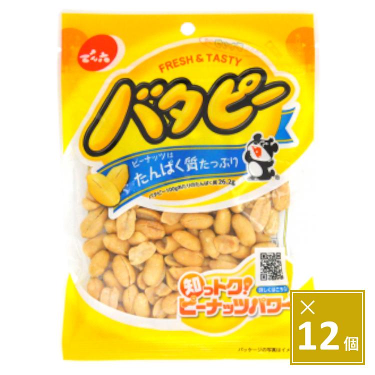 でん六 バタピー 105g×12袋｜香ばしい ピーナッツ バター風味 カリカリ スナック : お菓子の美多加堂 - 通販 - Yahoo!ショッピング