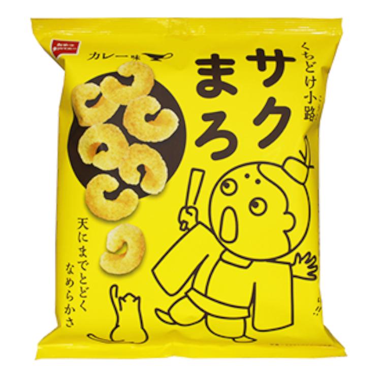 おやつカンパニー くちどけ小路サクまろカレー味52g×12袋｜スナック カレー風味 サクサク 軽やか 贅沢な味わい : お菓子の美多加堂 - 通販 - Yahoo!ショッピング