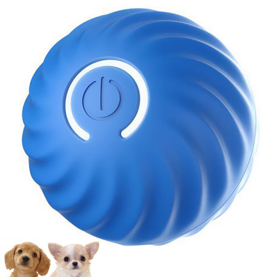 FOily TOily 犬 ボール 犬おもちゃ 電動ボール 自動 動く光る USB充電 中小型犬 運動不足解消 ストレス解消 ドッグトレーナー ...