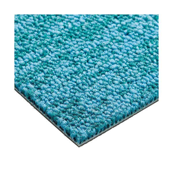 MITASサンゲツ タイルカーペット NT-250D-eco のりなし 500×500mm ターコイズブルー NT-25014 1ケース（20枚）to : ds-2510874 : 寝具 ...