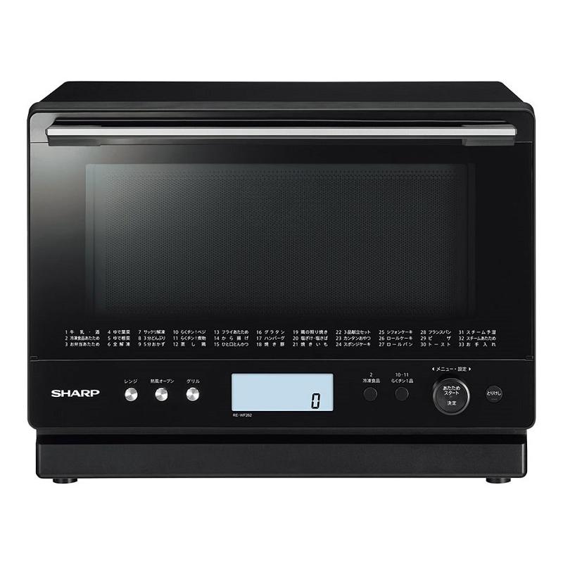 SHARP 東証上場の安心企業/シャープ 過熱水蒸気オーブンレンジ PLAINLY RE-WF262-B [ブラック系]/【送料無料（沖縄、離島除く） : 見てね価格Yahoo!店 - 通販 ...