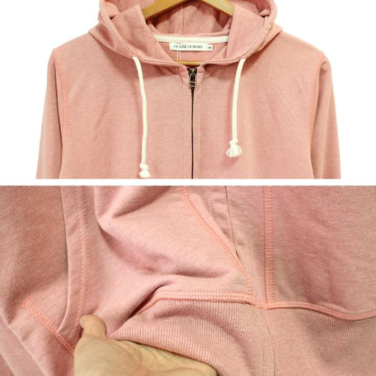 House of Blues パーカー ピンク メンズ Of ハウスオブブルース 男性 薄手 カジュアル シンプル 人気 ブランド ...