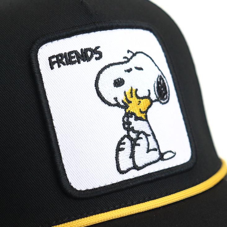 PEANUTS PETER GRIMM×PEANUTS ピーターグリム ピーナッツ 飾り紐キャップ スヌーピー ウッドストック ワッペン 刺繍 帽子 コットン100％ メンズ レディース 男性 ...