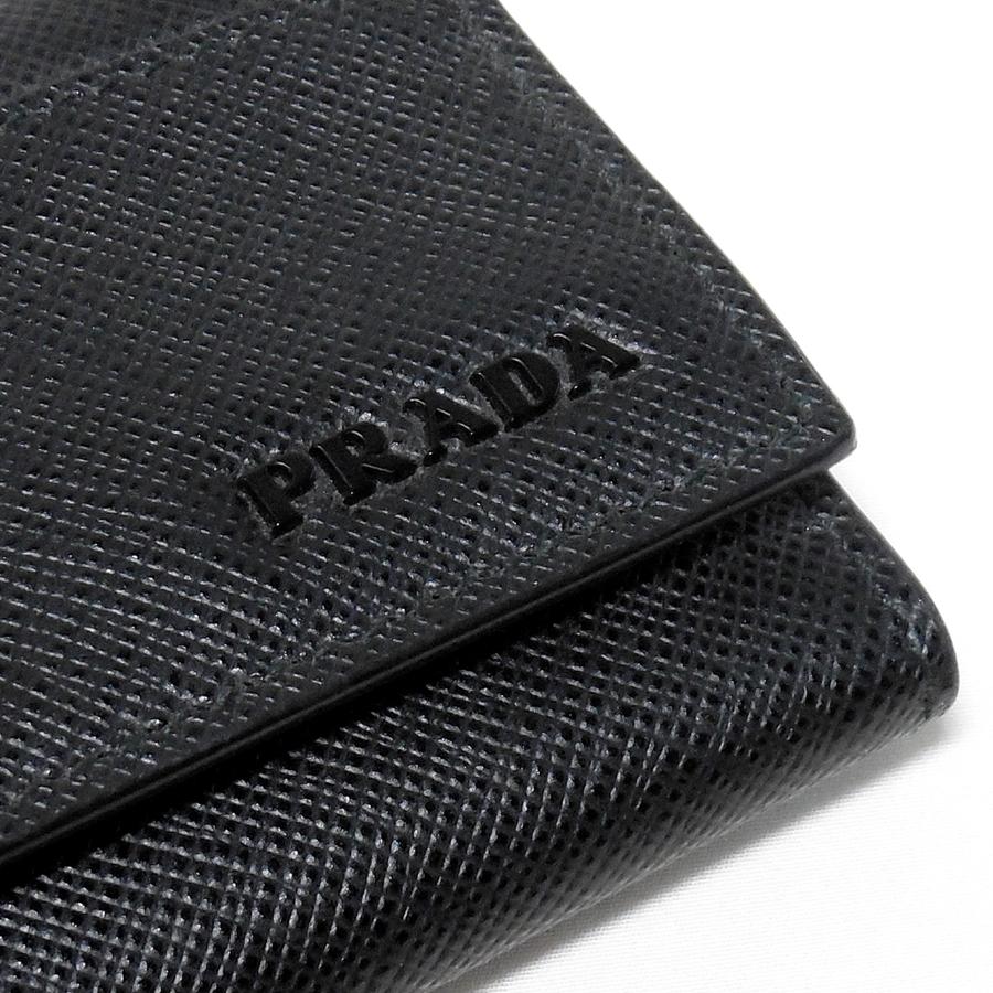 PRADA プラダ メンズ6連キーケース サフィアーノ アクティヴ ブラック 2PG222_CEL_F0002 : みとよ - 通販 - Yahoo!ショッピング