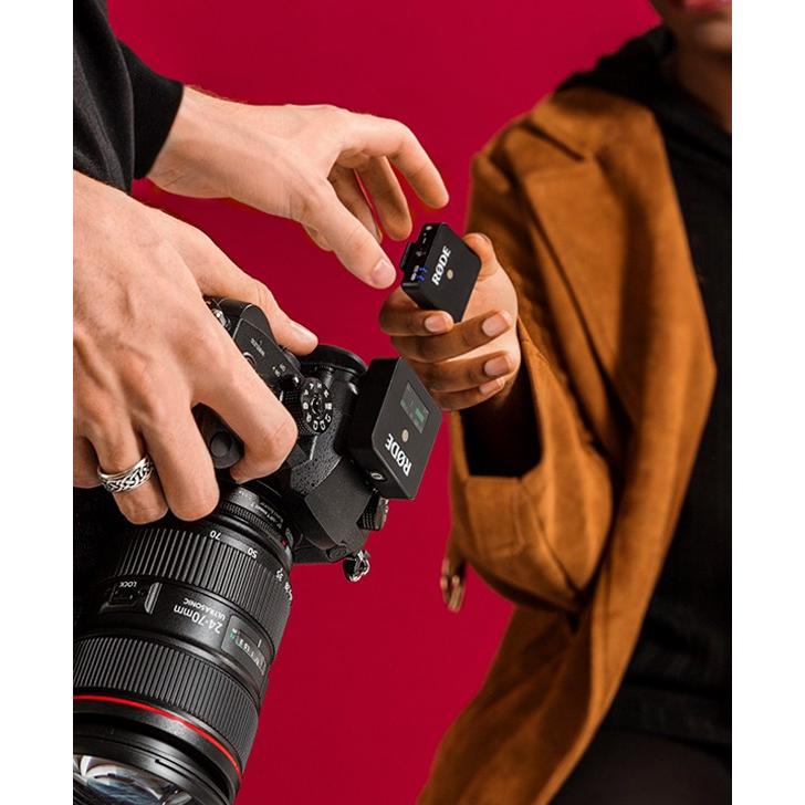 RODE WIRELESS GO (0698813005611) ロードマイクロフォンズ ワイヤレスゴー 超小型ワイアレスマイクロフォン ...