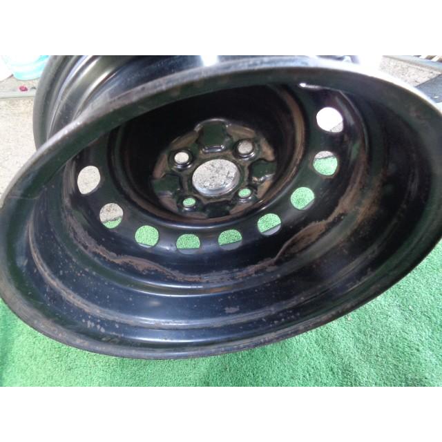 デミオ 中古 マツダ DY3R 純正 14インチ 6J スチールホイール 1本 黒色 長丸穴14個 : ミツバ商会 - 通販 - Yahoo!ショッピング