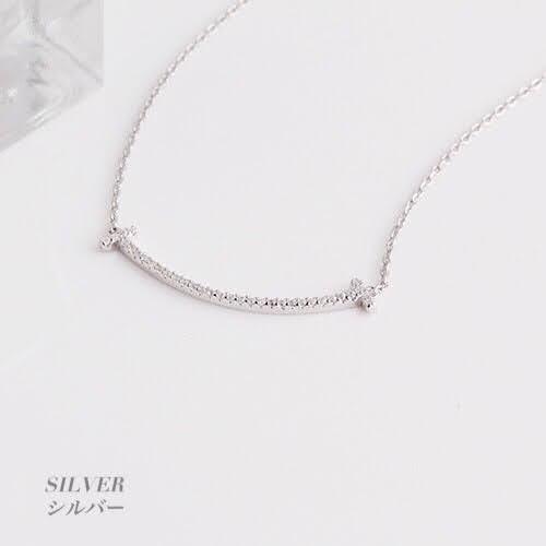 【SALEお買い得】ネックレス スマイル S925 レディース tスマイル ローズゴールド 18k CZダイヤモンド 金属アレルギー プレゼント ギフト袋付 nl02 : 三月shop ...