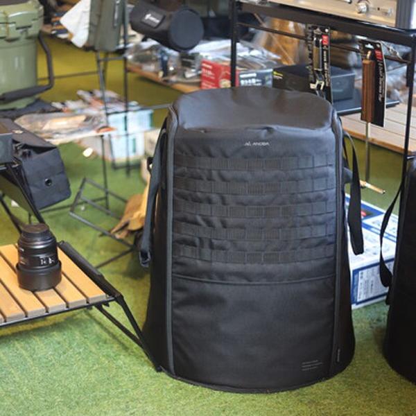 ANOBA ( アノバ ) ストーブダストバッグ BIG ブラックエディション AN077 ストーブバッグ アウトドア ケース キャンプ ゴミ箱 収納ケース : ニッチ・リッチ・キャッチ ...