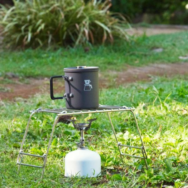 HIGHMOUNT ハイマウント ツーステップパックグリル 23227 グリル クッカー アウトドア 2段階 調節 高さ調節 収納袋付き バーベキュー小物 五徳 : ニッチ・リッチ・キャッチ ...