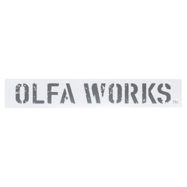 OLFA WORKS(オルファワークス) OWステッカー 03 OW-ST03 バイク アウトドア :OLF2-OW-ST03-0-0:ニッチ・リッチ・キャッチ - 通販 - Yahoo!ショッピング