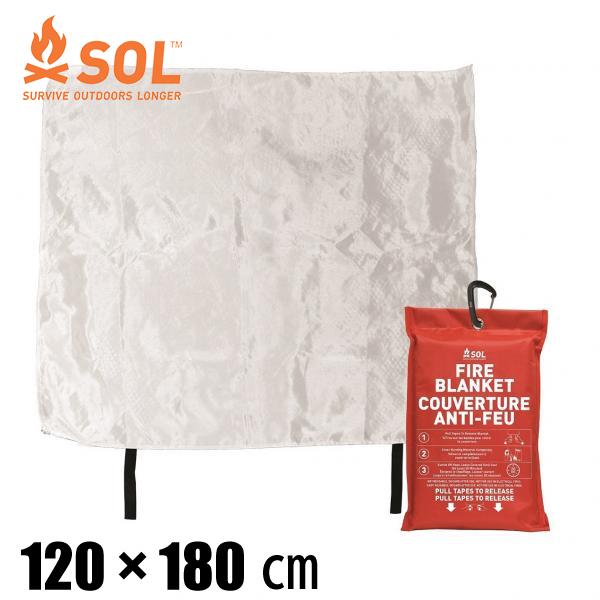 SOL エスオーエル エマージェンシーファイヤーブランケット 13830 防災 消火 キャンプ : ニッチ・リッチ・キャッチ - 通販 ...
