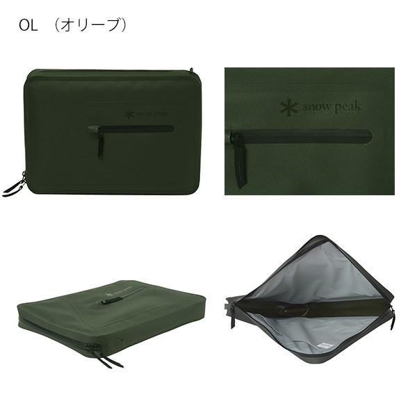 snow peak スノーピーク ウォーターレジスタンスノートPCケース 15.4inch UG-424 パソコンケース 15インチ 防水 ...