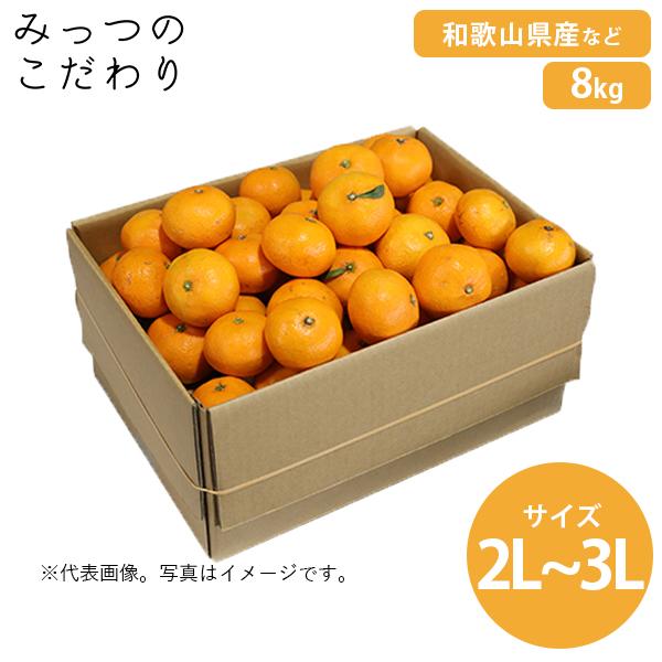みかん 和歌山県産 愛媛県産 熊本県産 など ふぞろい2L〜3Lサイズ 8kg 外観 A【 】B【 】C【〇】 : みっつのこだわり - 通販 - Yahoo!ショッピング