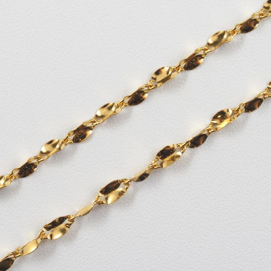 K24 24金 ネックレス レディース ゴールド 金 42cm ペタル チェーン ペタルチェーン ゴールドチェーン : MITURE - 通販 - Yahoo!ショッピング