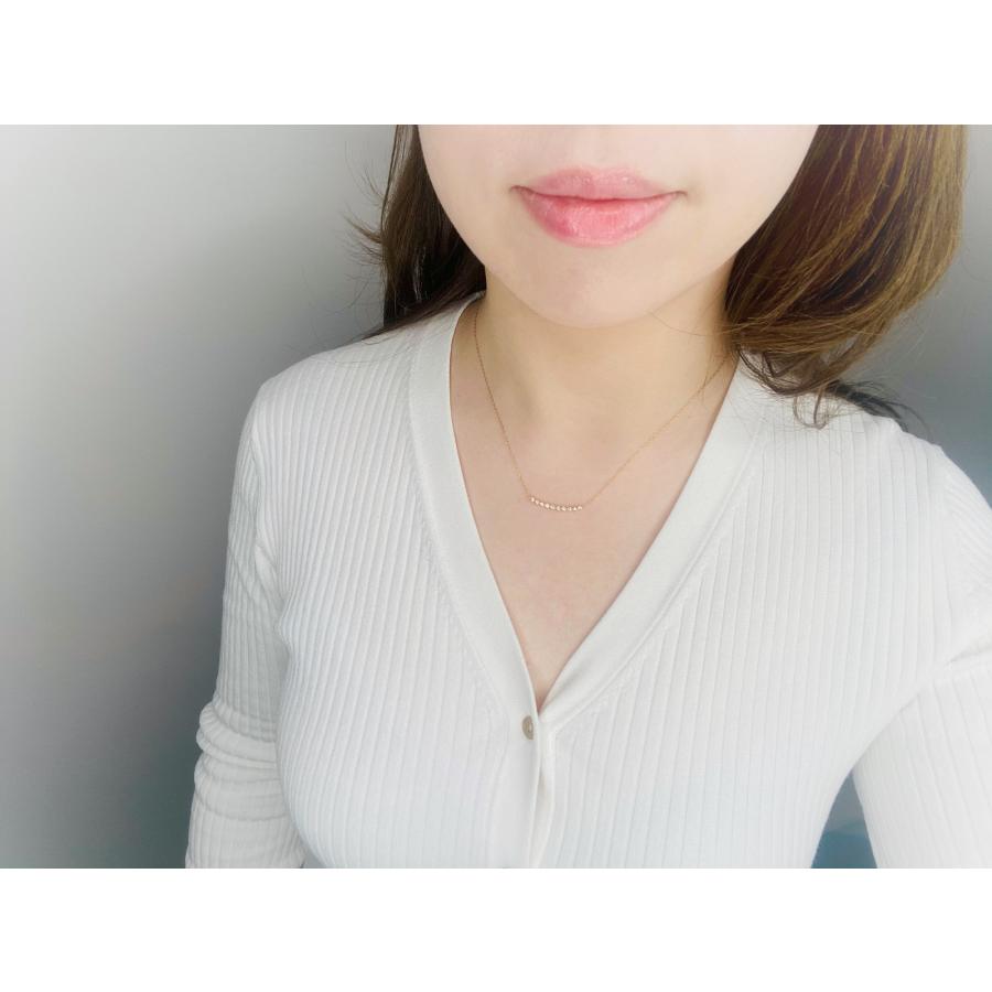 ネックレス レディーズ 18金 ダイヤ 0.15ct ダイヤモンド K18 ネックレス ライン プレゼント ギフト MITURE ミチュール : 27920 : MITURE - 通販 ...