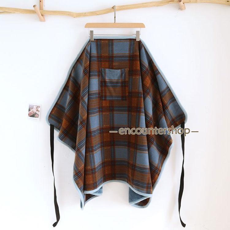 ロング 巻きスカート 裏ボア フリース チェック柄 ブランケット ポカポカ 2WAY 腰巻き ラップスカート ひざ掛け : mitusawa10 - 通販 - Yahoo!ショッピング