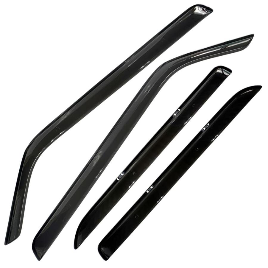 ドアバイザー 取付説明書付 1台分 ダイハツ タフト LA900S LA910S : みうハウス - 通販 - Yahoo!ショッピング