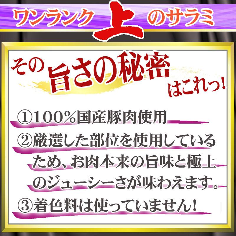 サラミ 訳あり 無選別 徳用 上さらみ 390g(130g×3袋) おつまみ カルパス ドライソーセージ 送料無料 メール便 YP 即送 [サラミ家 無選別上さらみ3袋 L2] : 東北の農産 ...