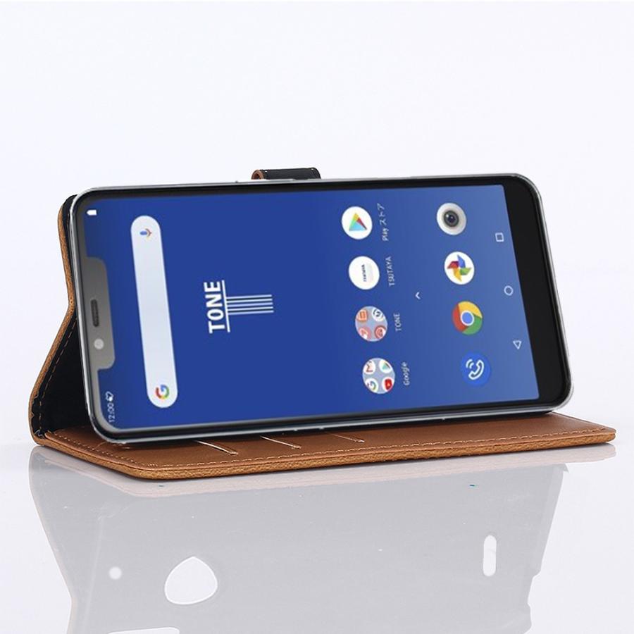 TONE e19 ケース カバ ー 手帳 レザー フリップ スタンド カード収納 :TONEE19-BOOK:Miwa Cases - 通販 - Yahoo!ショッピング