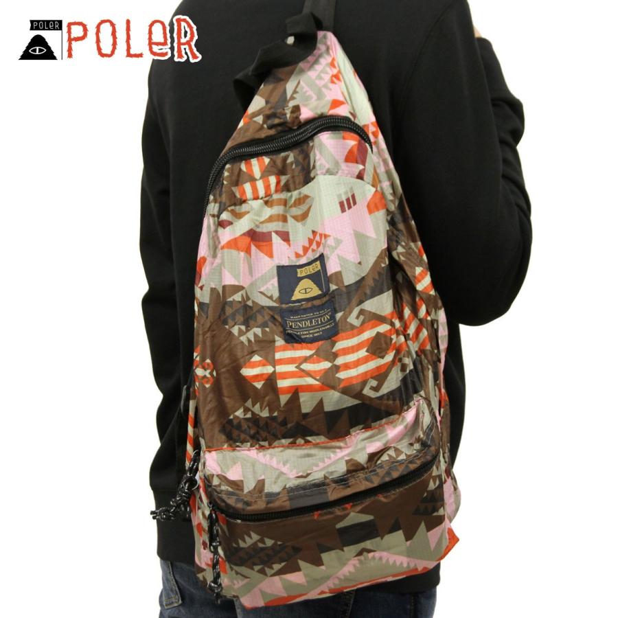 ポーラー バッグ 正規販売店 POLER STUFFABLE RAMBLER 13100023-MPK PENDLETON MISTY ...