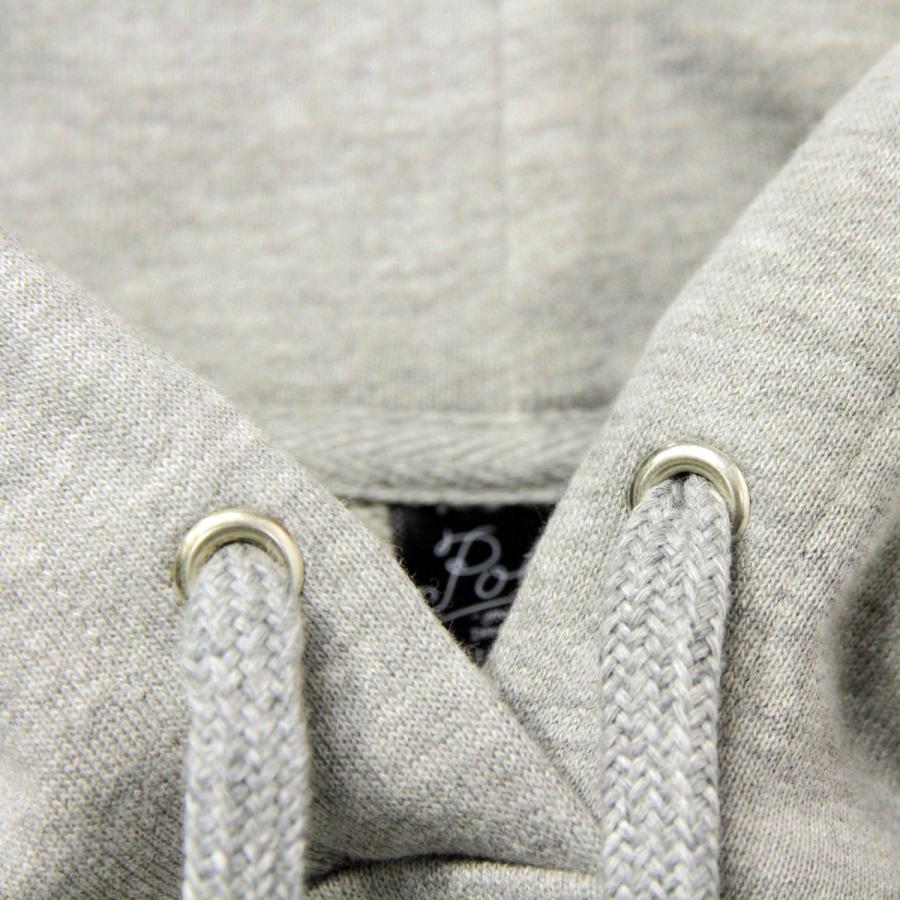 POLeR（ポーラー） パーカー メンズ 正規販売店 プルオーバーパーカー EYE PATCH HOODIE FLEECE 21260009-GRH GRAY HEATHER : ブランド品 ...