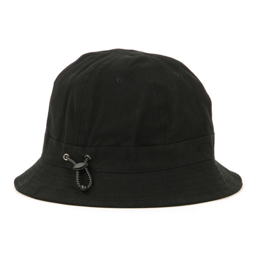 POLeR ポーラー ハット メンズ レディース 正規販売店 POLER 帽子 ベルハット キャンバス生地 DUCK CANVAS BELL HAT BLACK D 223MCV0008 ...