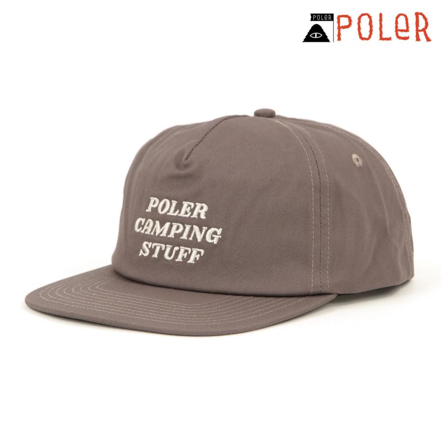 POLeR ポーラー キャップ メンズ レディース 正規販売店 POLER 帽子 CAMPING STUFF HAT TAUPE 224ACU7002 : ブランド品インポートセレクトショップ ...