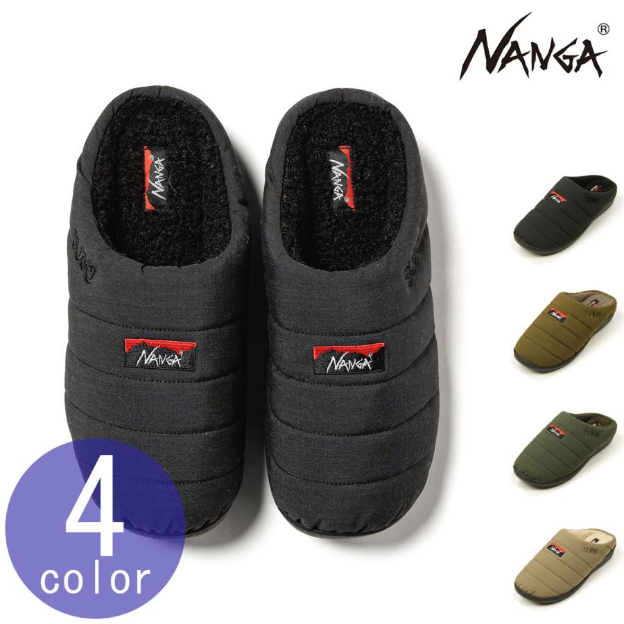 ナンガ サンダル メンズ レディース 正規販売店 NANGA タキビ スリッパ 冬用サンダル アウトドア NANGA x SUBU TAKIBI WINTER SANDALS ...