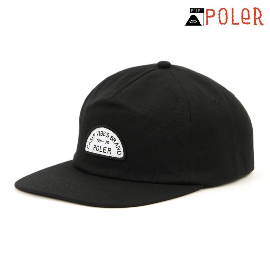 ポーラー メンズ レディース キャップ 正規販売店 POLER 帽子 VIBES PATCH HAT ACU7008 BLACK : 4158607913 : ブランド品インポートセレクト ...