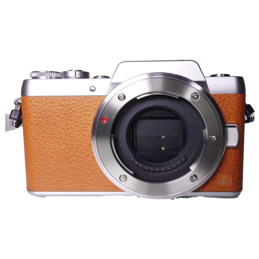 パナソニック ルミックス Panasonic LUMIX GF7 ボディ ミラーレス一眼 中古 ブラウン スマホ転送 自撮り ...