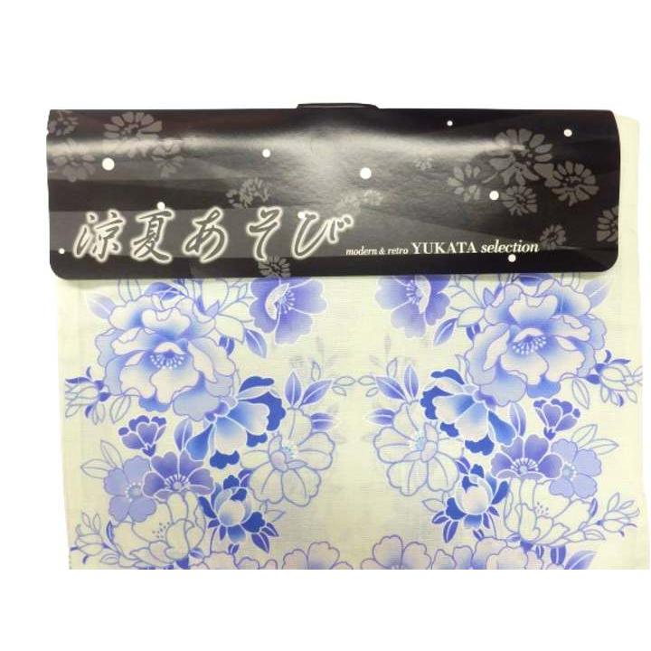 仕立て上がり浴衣 浴衣 プレタ 対応身長 155cm-168cm 変わり織り 白地 下り藤 柄 No.2575 セットにするとさらにお得！！ : 都美サロン - 通販 - Yahoo!ショッピング