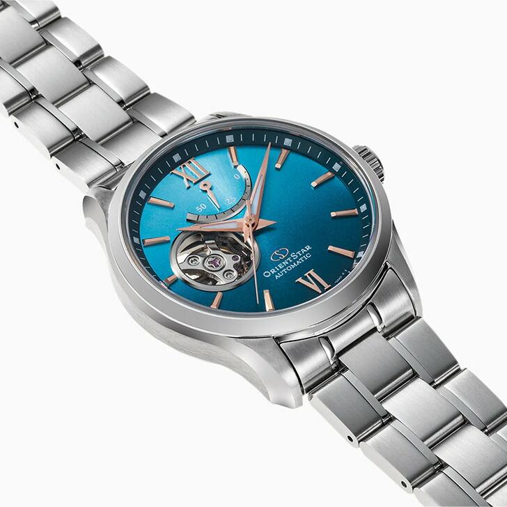 ORIENT STAR オリエントスター セミスケルトン Moving Blue 数量 ORIENT STAR オリエントスター セミスケルトン Moving Blue 数量