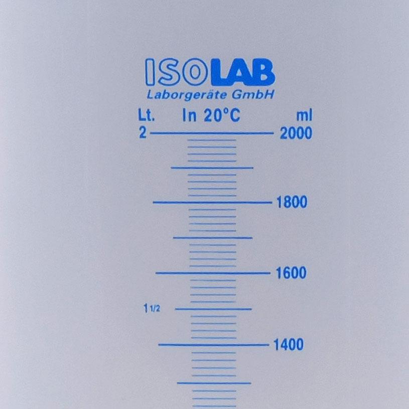 ISOLAB ビーカー（PP製手付き） 2000ml : 宮原計量器製作所 Yahoo!店 - 通販 - Yahoo!ショッピング