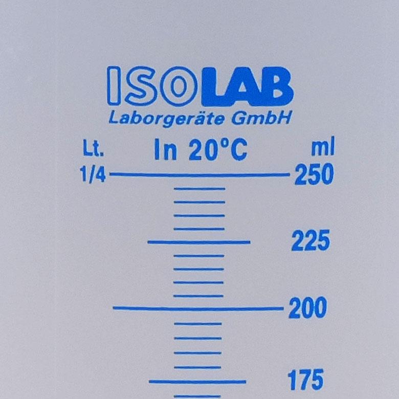 ISOLAB ビーカー（PP製手付き） 250ml : 宮原計量器製作所 Yahoo!店 - 通販 - Yahoo!ショッピング